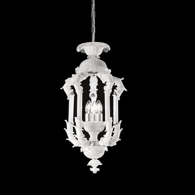 Handcrafted Ornamental Antique Fine Italian Chandelier with three ...