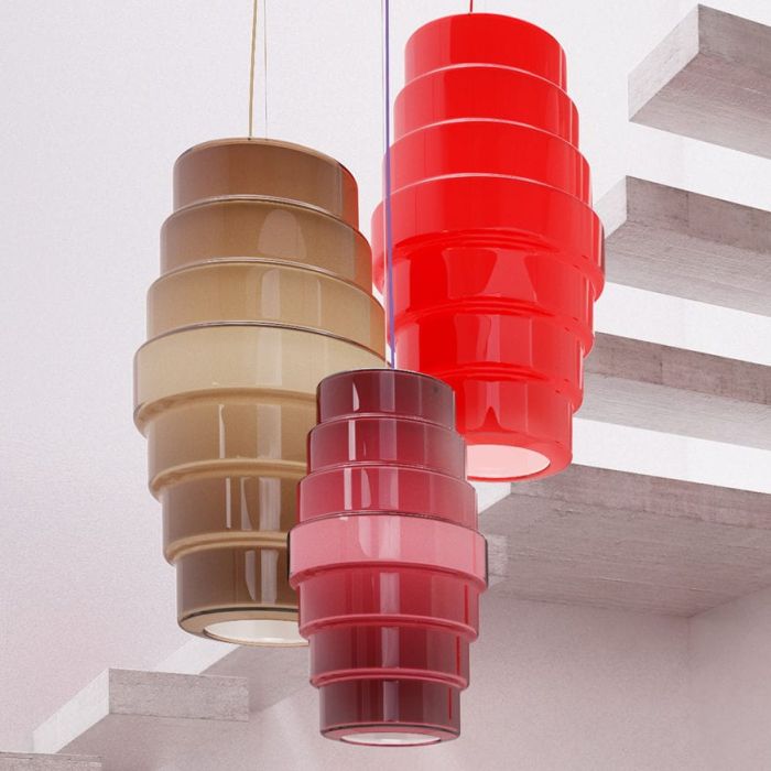 Grey Scandinavian style ceiling pendant | mid century Scandi style ...